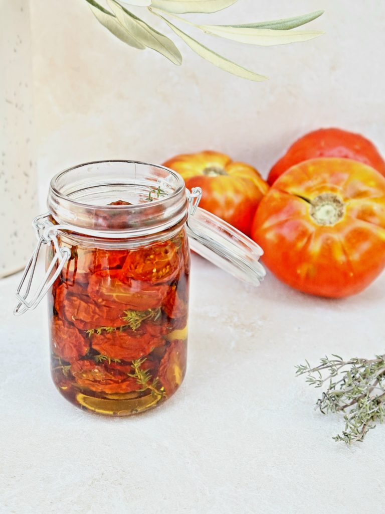 Tomates séchées à l'Huile d'olive de Nîmes - Huile olive nimes